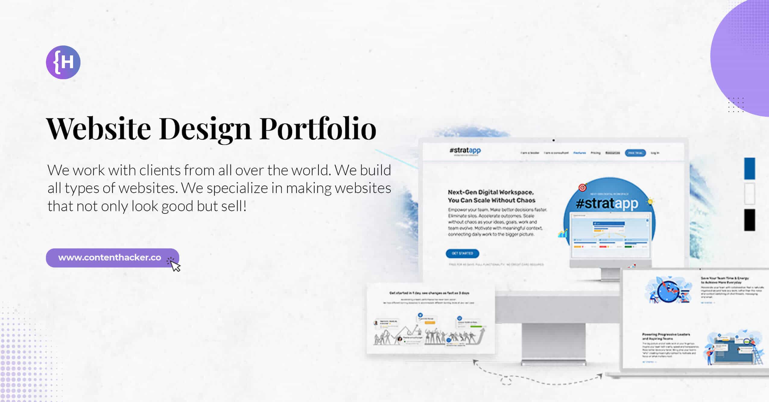 Website Portfolio - Content Hacker